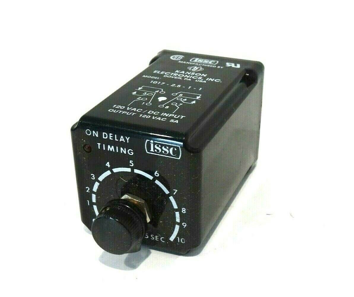 NEW KANSON ELECTRONICS 1017-2.5-1-1 TIME DELAY RELAY 10172511 - SB ...
