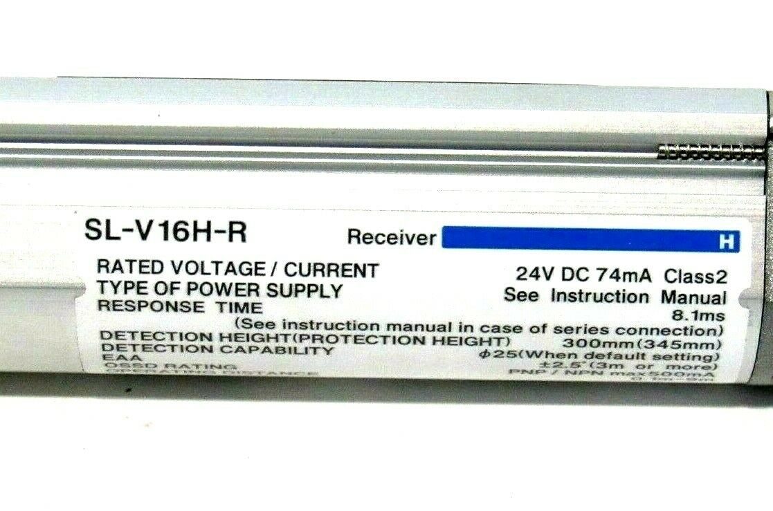 NEW KEYENCE SL-V16H-R SAFETY LIGHT CURTAIN SLV16HR - SB Industrial ...