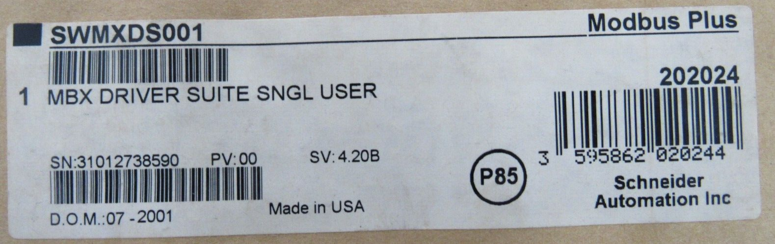 NEW MODICON AM-SA85-000 INTERFACE NETWORK MODULE 112807 043510798 ...