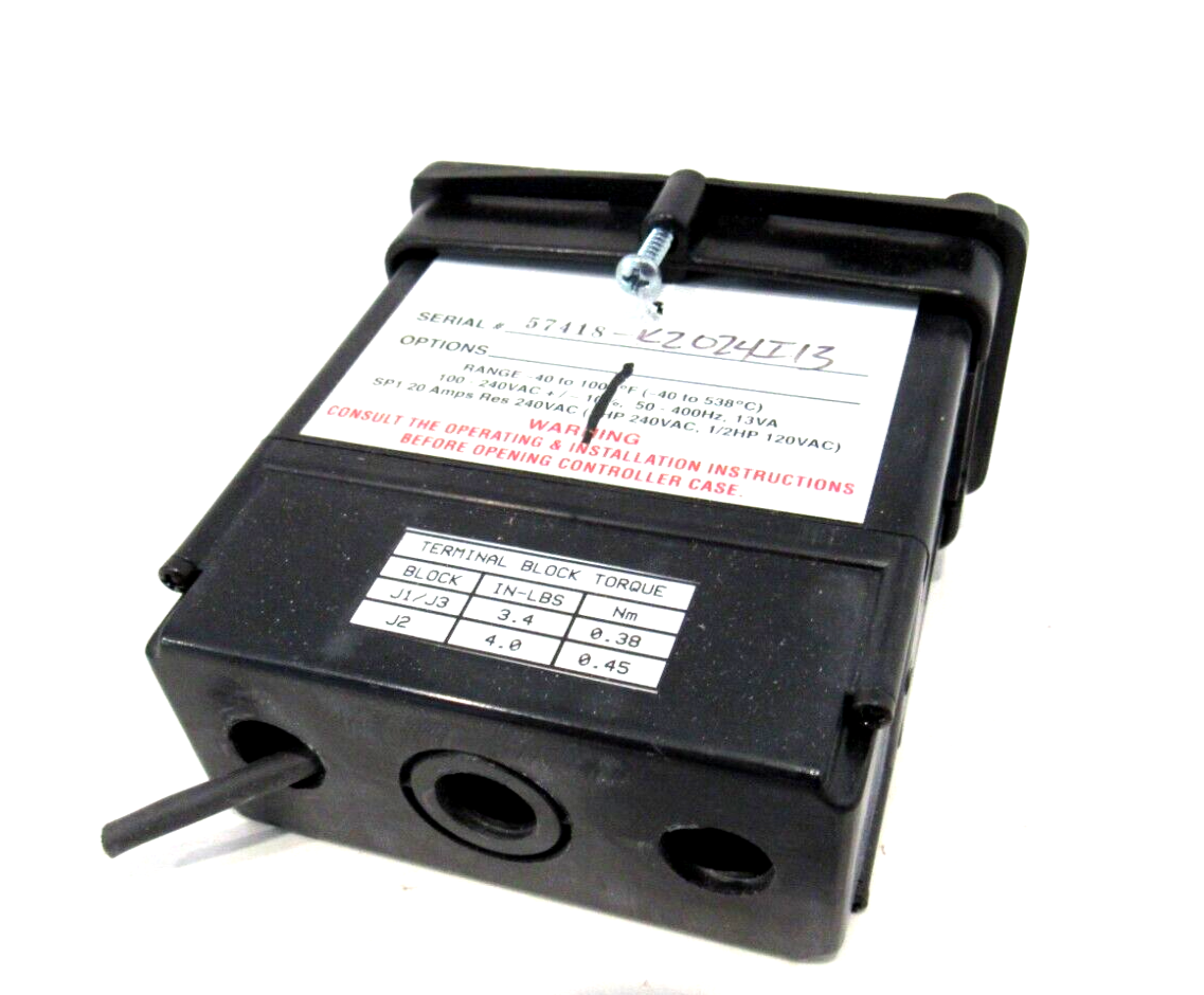 NEW PROCESS TECHNOLOGY T-DE20 TEMPERATURE CONTROLLER TDE20 - SB ...