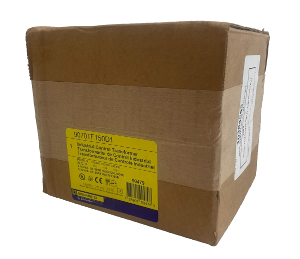 NEW SEALED SQUARE D 9070T150D1 INDUSTRIAL CONTROL TRANSFORMER - SB ...