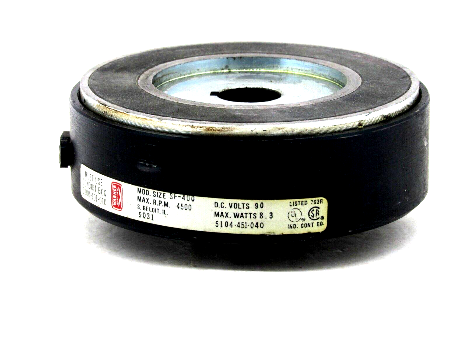 NEW WARNER ELECTRIC 5104-451-040 CLUTCH BRAKE SF-400 5104451040 - SB ...