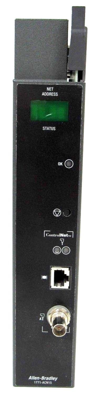 USED ALLEN BRADLEY 1771-ACN15/B REMOTE I/O ADAPTER 1771ACN15 SER B - SB ...