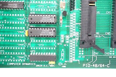 USED COMPUTER DYNAMICS PIO-48/64 C PC BOARD PIO4864C - SB Industrial ...