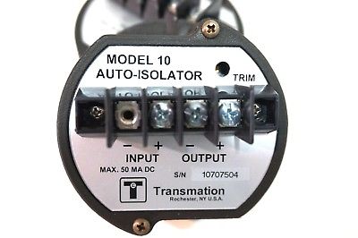 2 USED TRANSMATION MODEL 10 AUTO ISOLATOR - SB Industrial Supply, Inc.