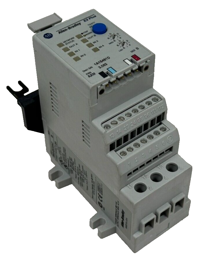 592-EC2AC DEVICENET OVERLOAD RELAY SER. B 1-5A E3 PLUS PRE-OWNED UNUSED ...