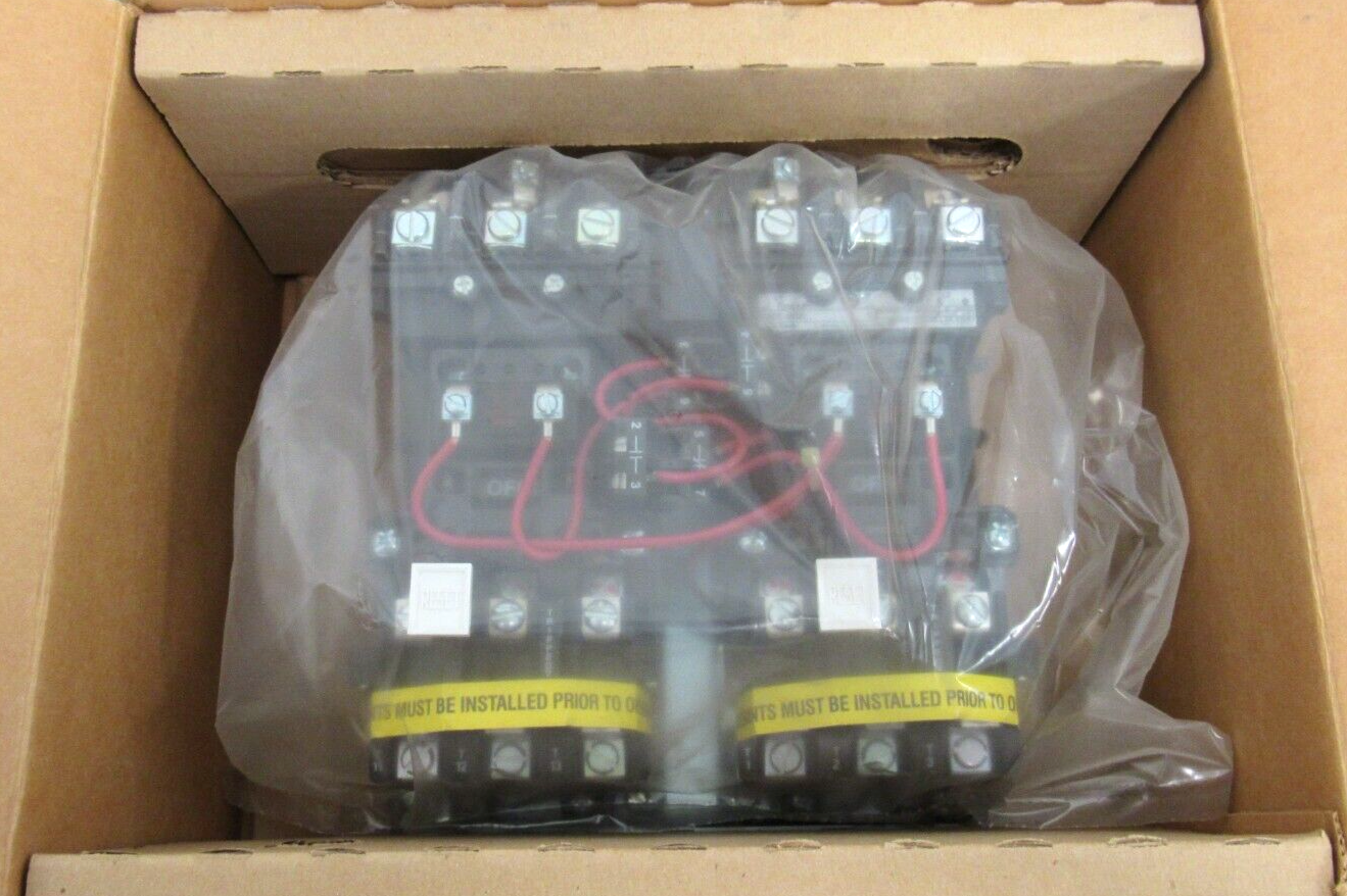 ALLEN BRADLEY 520E-BOD MULTI SPEED STARTER SER.C SIZE 1 520EBOD NEW ...