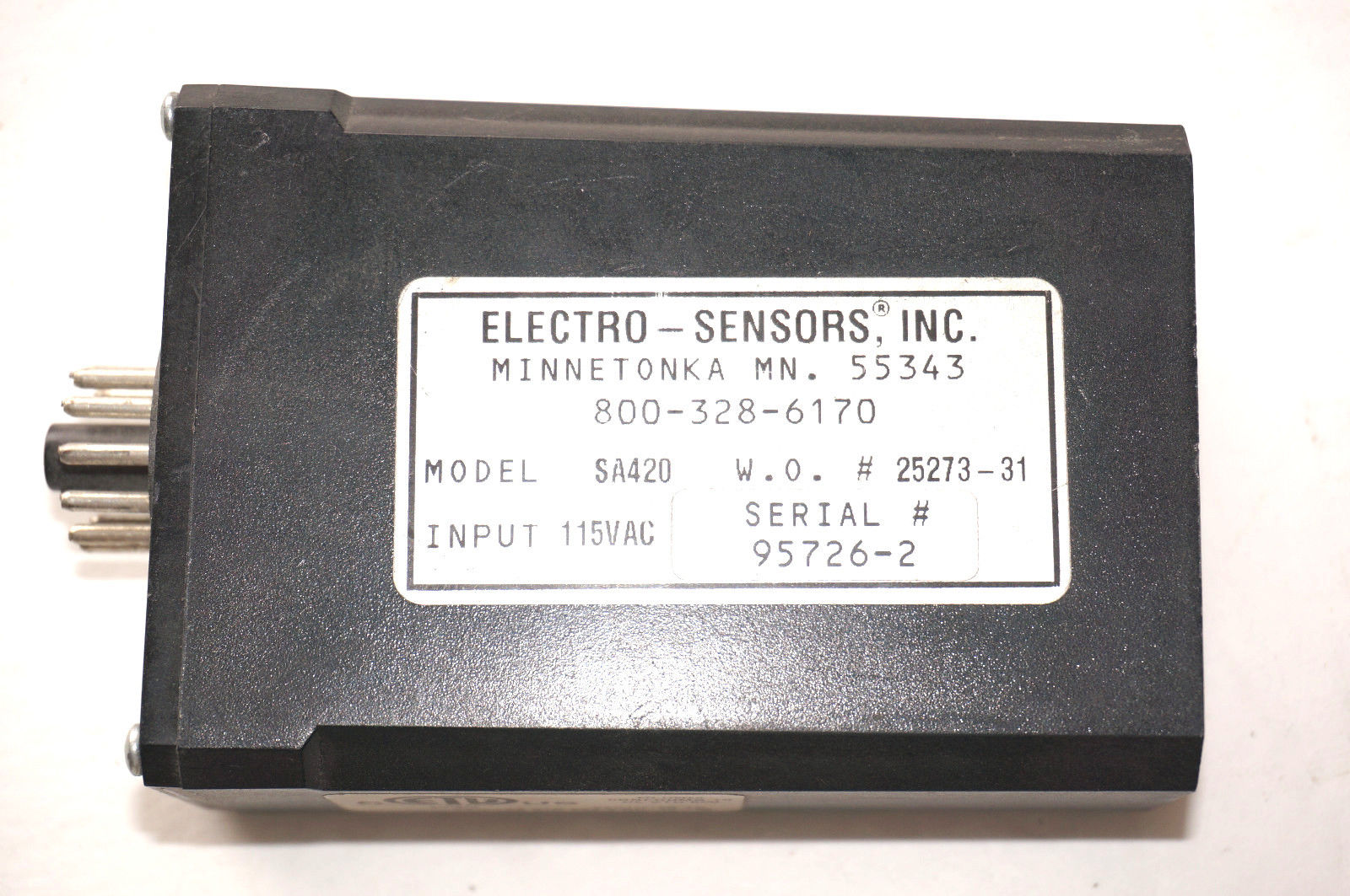 USED ELECTRO SENSORS SA420 SIGNAL CONDITIONER - SB Industrial Supply, Inc.