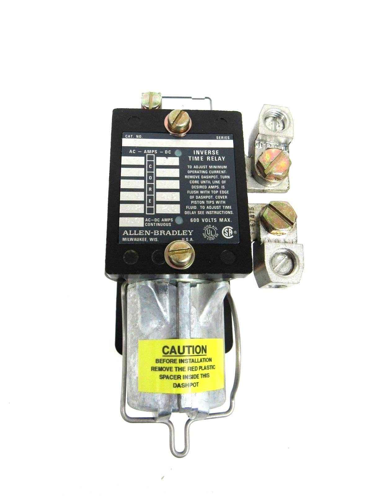 NEW ALLEN BRADLEY 810-A04AZ MAGNETIC OVERLOAD RELAY SER B 810A04AZ - SB ...