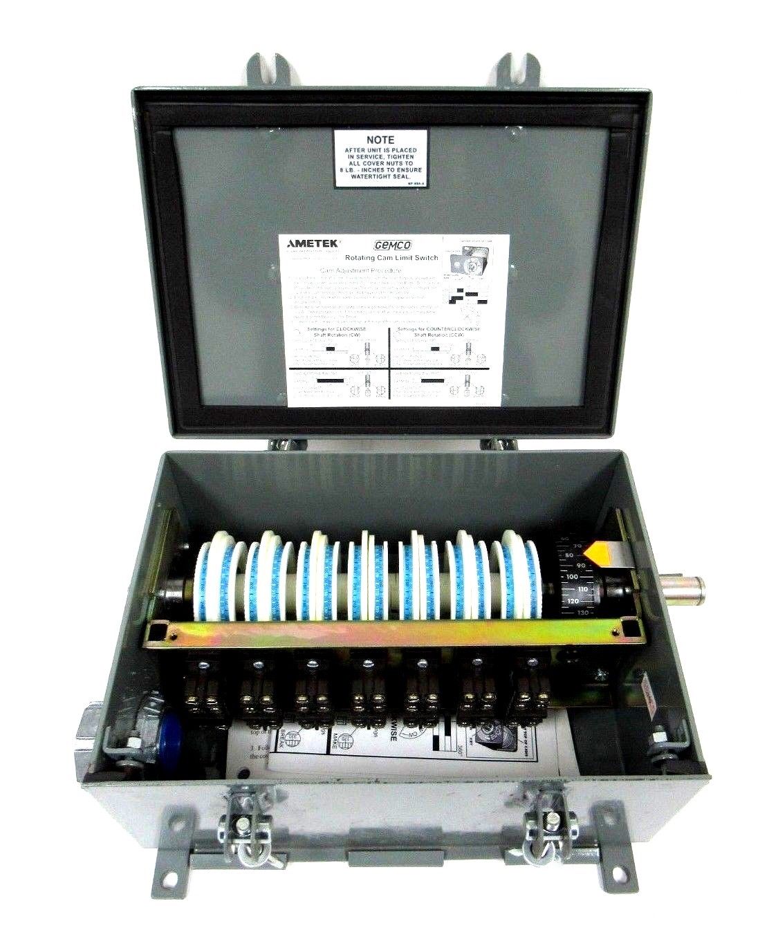 NEW AMETEK 1980407RDPTD1 ROTATING CAM LIMIT SWITCH - SB Industrial ...