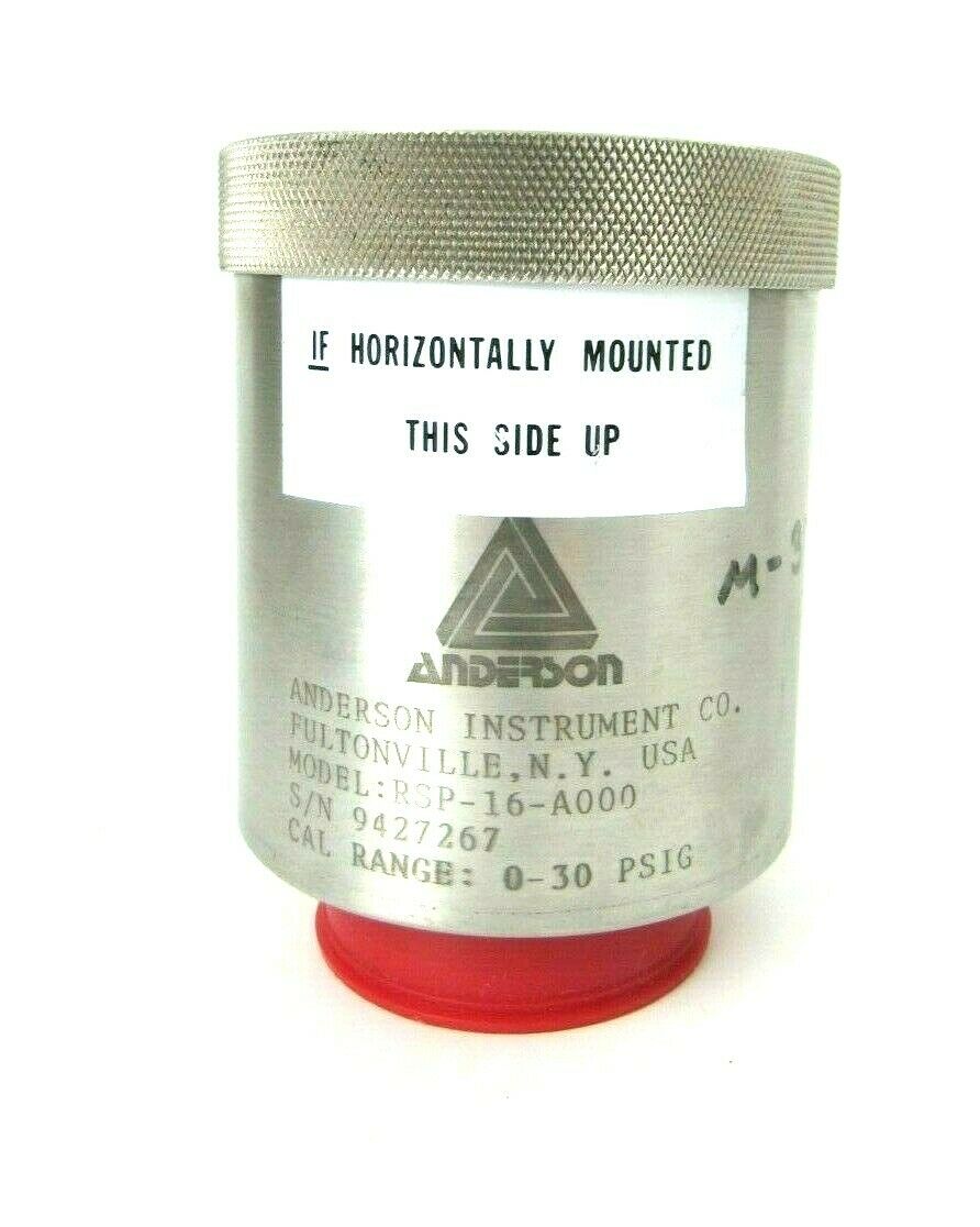 NEW ANDERSON INSTRUMENT RSP-16-A000 PRESSURE TRANSMITTER RSP16A000 - SB ...