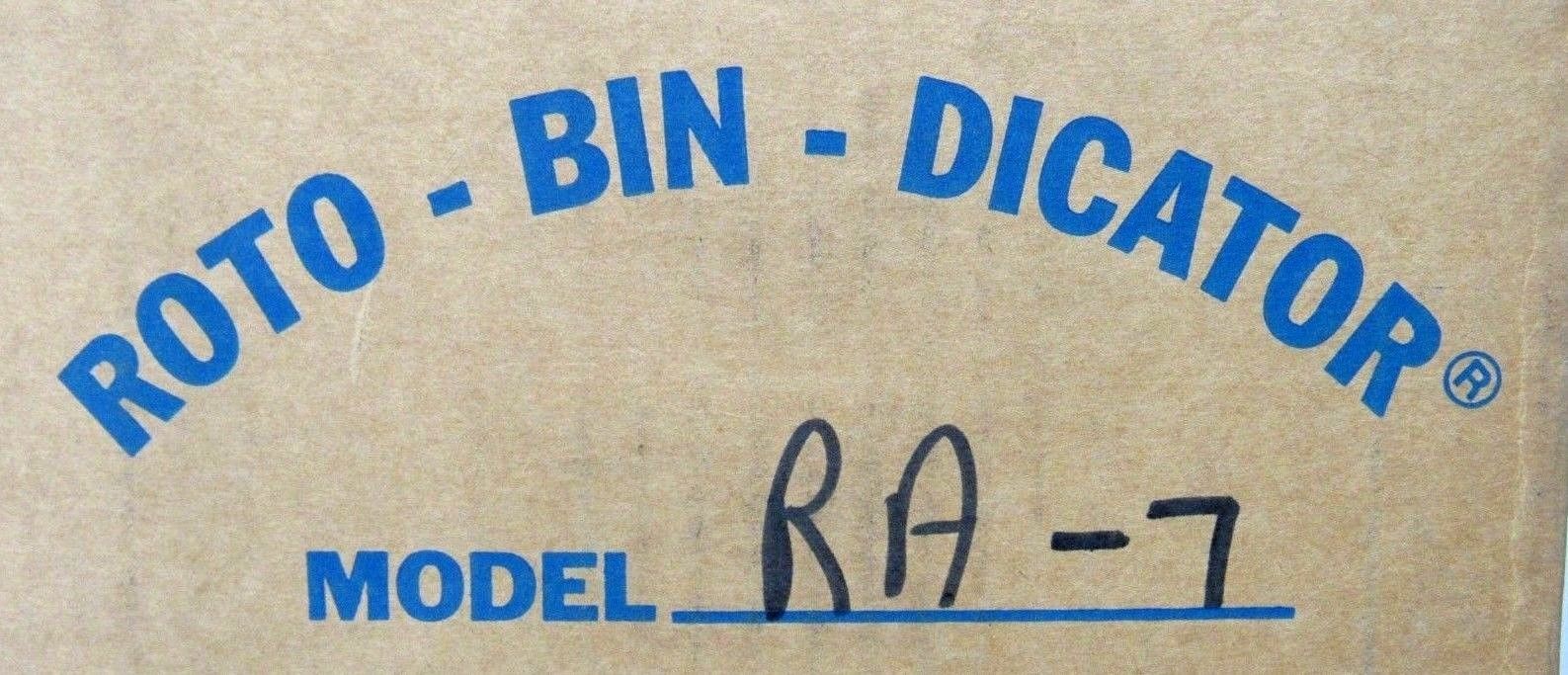 NEW BINDICATOR RA-7 ROTO-BIN-DICATOR RA7 - SB Industrial Supply, Inc.