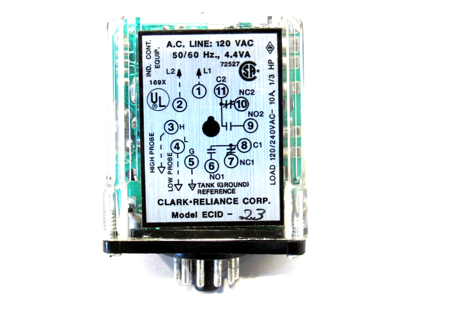 NEW CLARK RELIANCE ECID-23 LEVEL RELAY ECID23 - SB Industrial Supply, Inc.