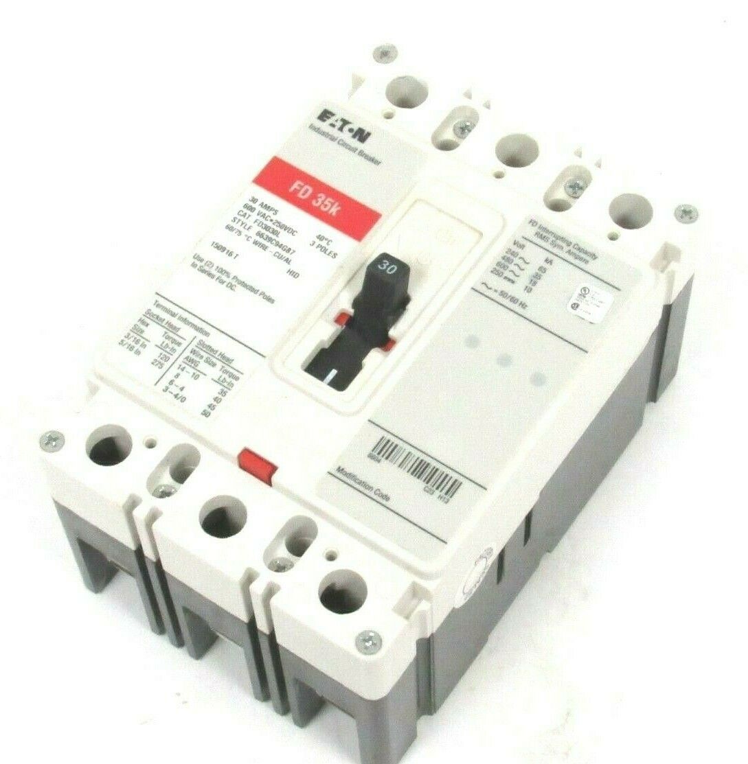 NEW EATON FD3030L SER. C CIRCUIT BREAKER - SB Industrial Supply, Inc.