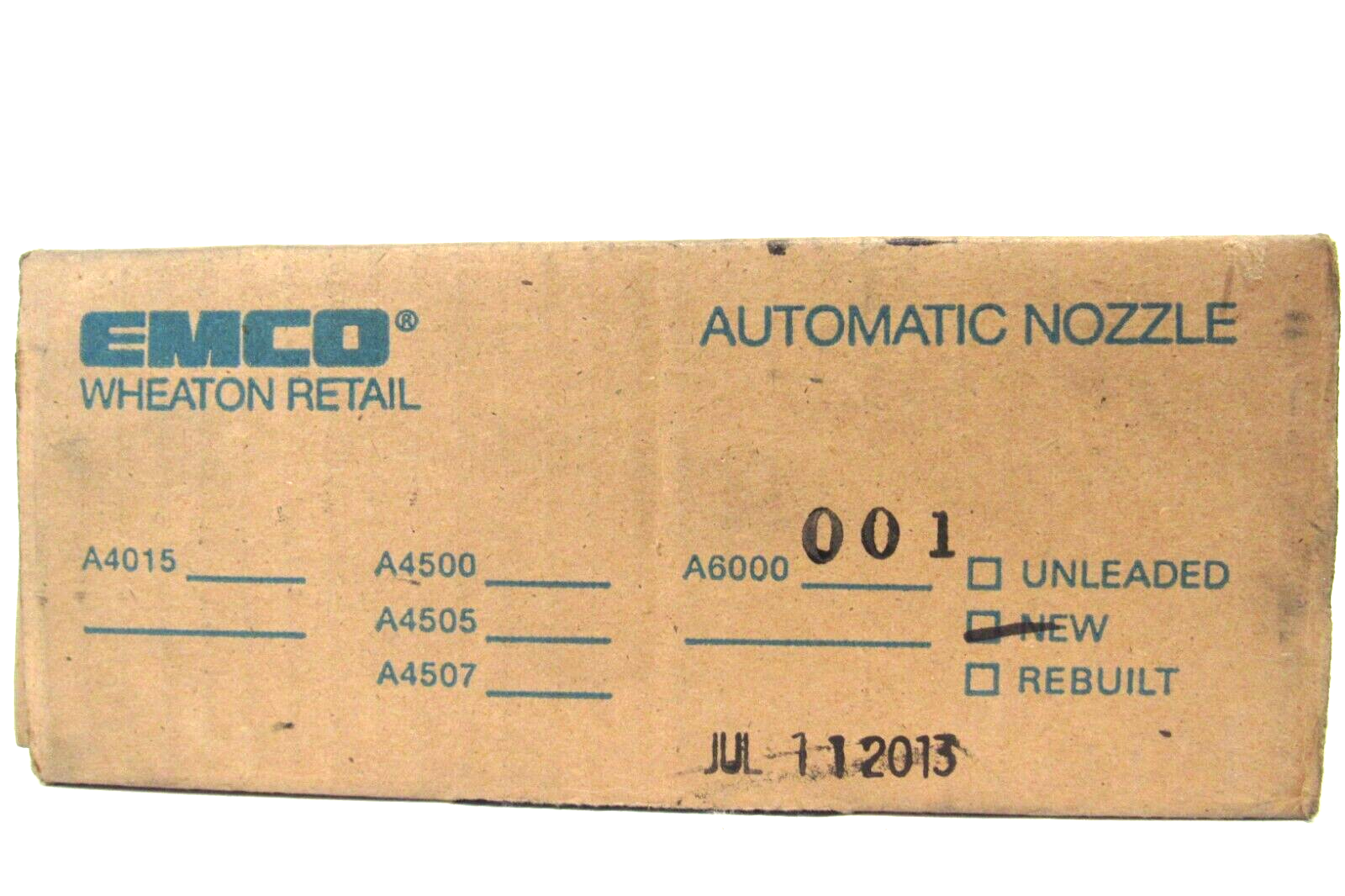 NEW EMCO A6000-001 AUTOMATIC NOZZLE A6000001 - SB Industrial Supply, Inc.