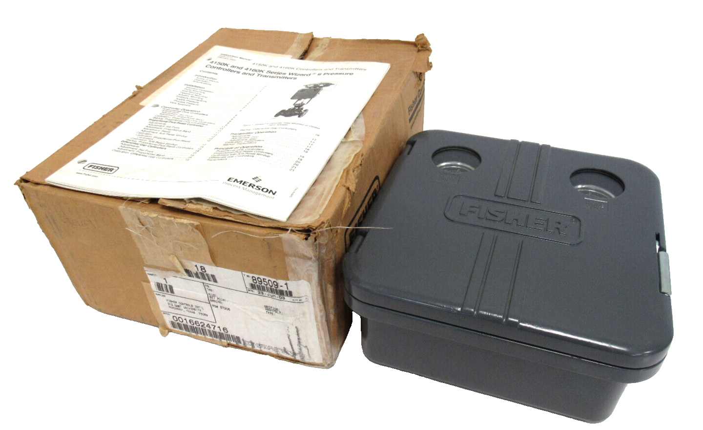 NEW FISHER 4150K PRESSURE CONTROLLER 0-600PSI - SB Industrial Supply, Inc.