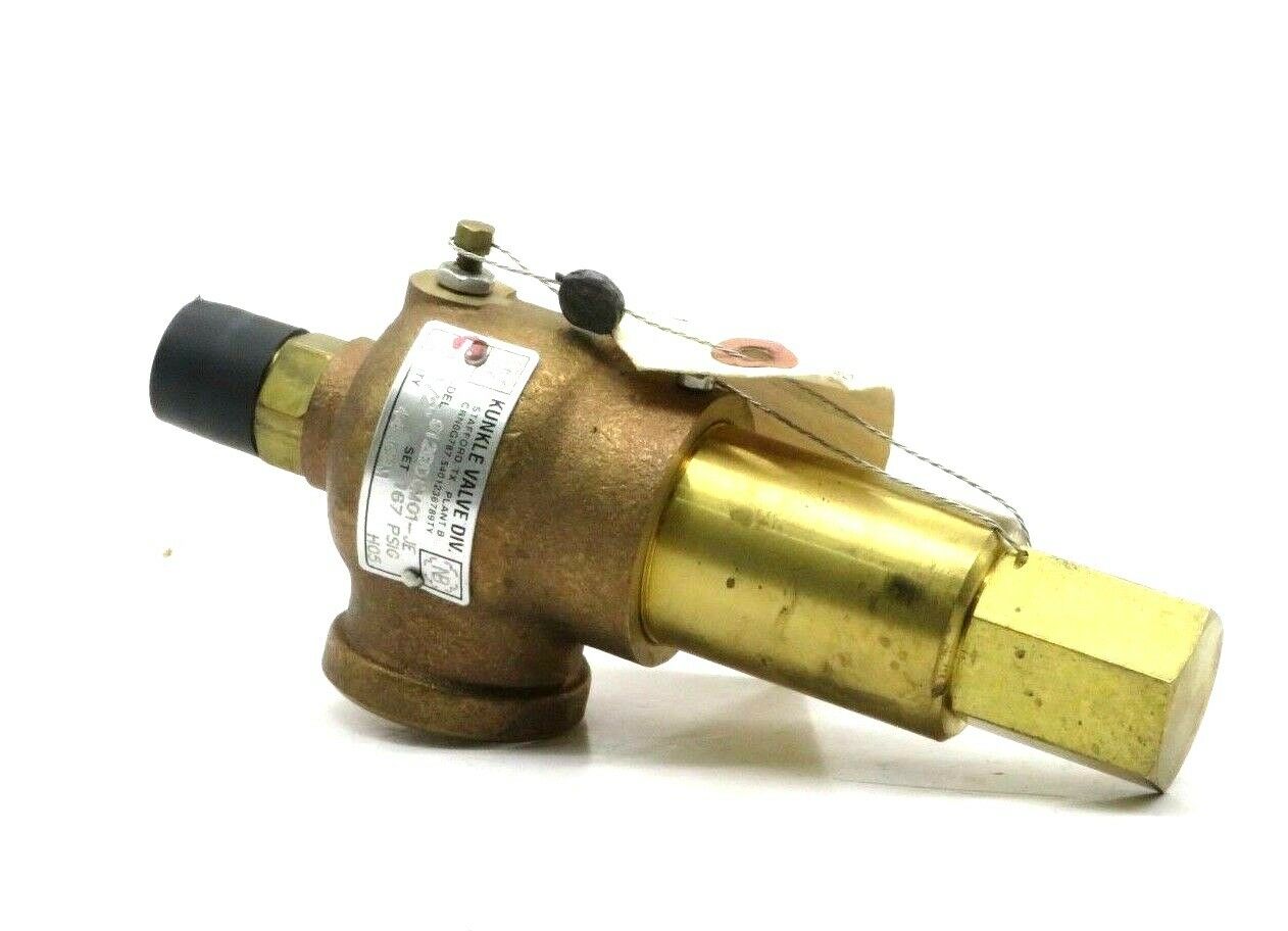 NEW KUNKLE 912BDCM01-JE RELIEF VALVE 1/2 INCH 912BDCM01JE - SB ...