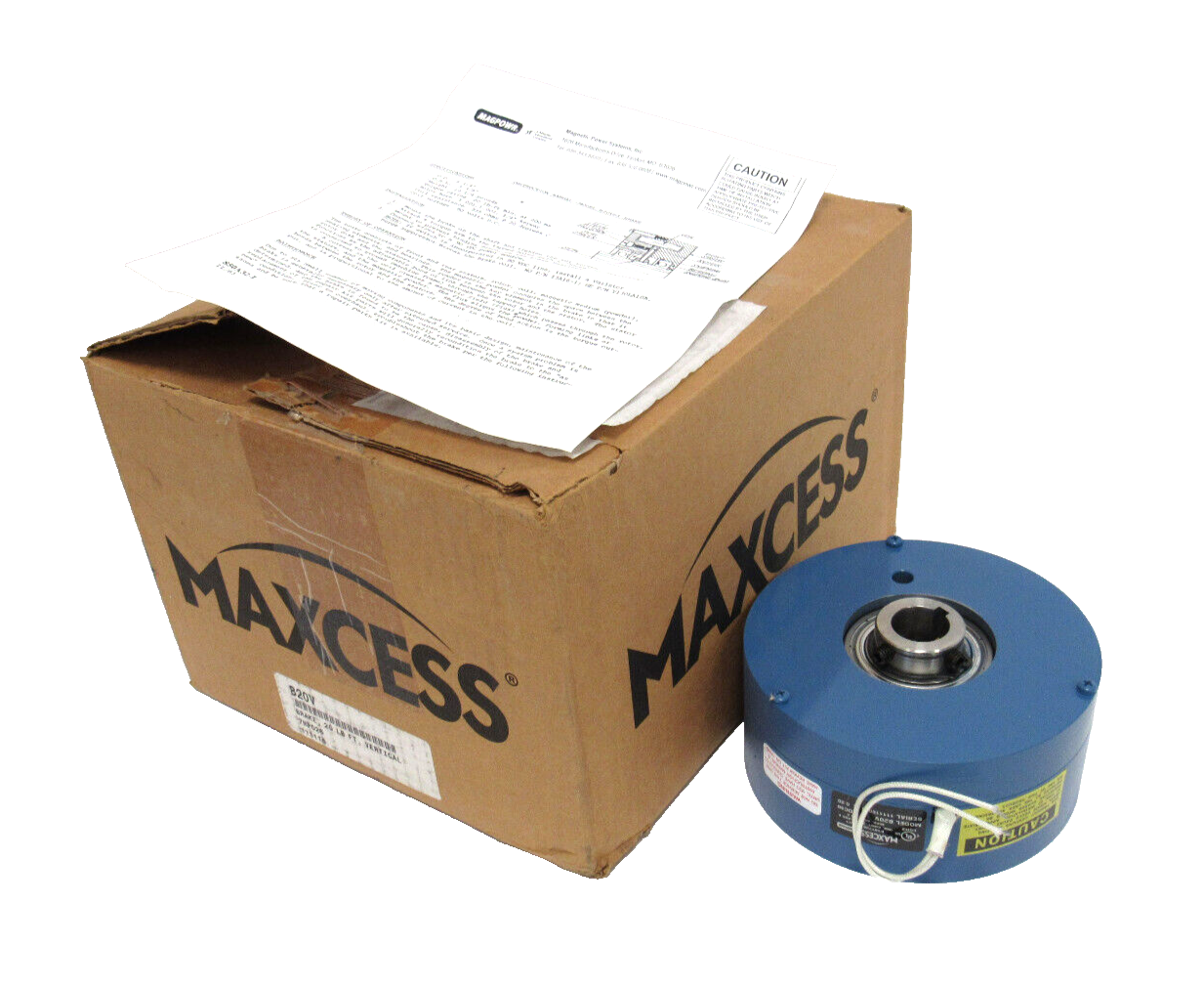 NEW MAXCESS B20V MAGNETIC BRAKE 90VDC - SB Industrial Supply, Inc.