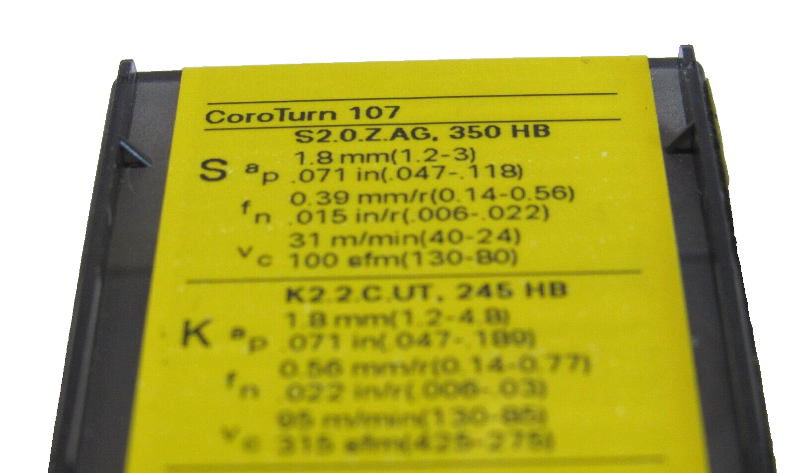 NEW PACK OF 10 SANDVIK RCMT 12 04 M0 H13A CARBIDE INSERTS P10546 ...