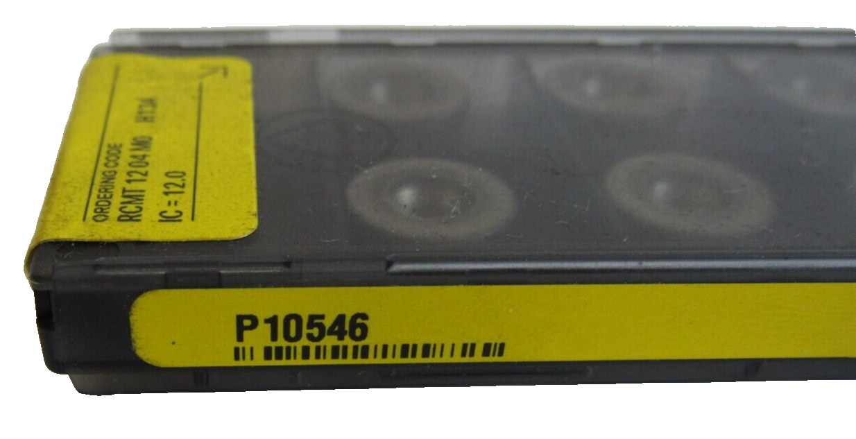 NEW PACK OF 10 SANDVIK RCMT 12 04 M0 H13A CARBIDE INSERTS P10546 ...