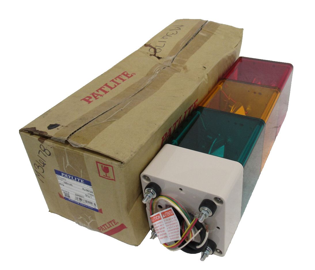 NEW PATLITE KJ-310 SIGNAL TOWER KJ310 RYG - SB Industrial Supply, Inc.