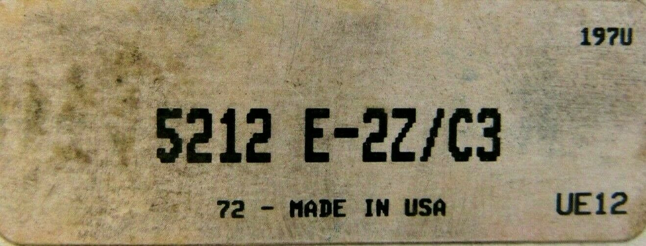 NEW SKF 5212 E-2Z/C3 BALL BEARING 5212E2ZC3 - SB Industrial Supply, Inc.