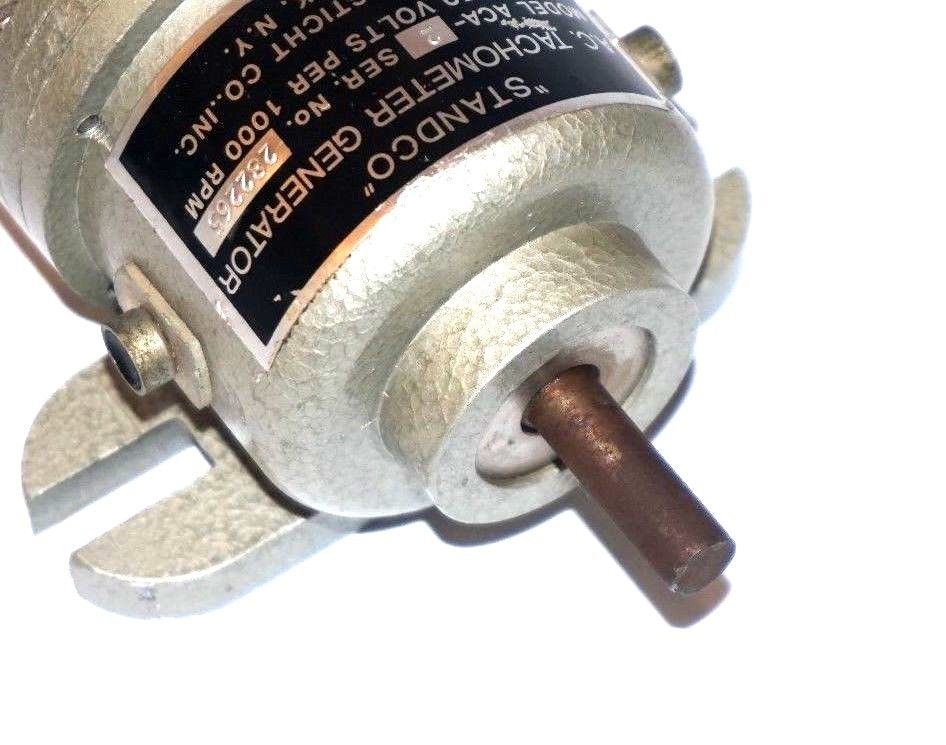 NEW STANDCO ACA-2 TACHOMETER GENERATOR ACA2 - SB Industrial Supply, Inc.