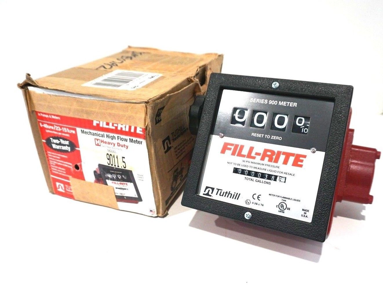 NEW TUTHILL SERIES 900 FLOW METER MODEL 9011.5 - SB Industrial Supply, Inc.