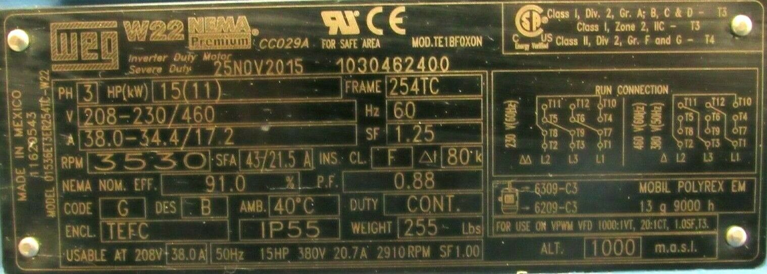 IEC Labeling Of Dual Voltage Motors With And 12 Leads, 40% OFF