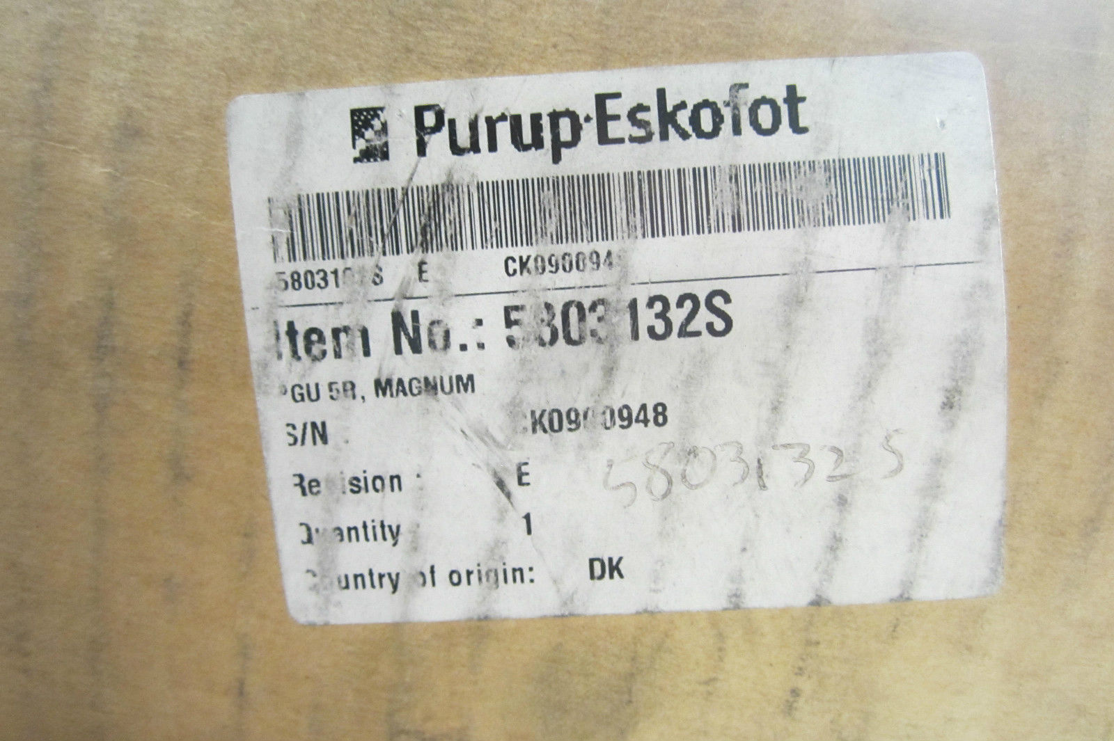 USED PURUP ESKOFOT 5803132S MODULEX - SB Industrial Supply, Inc.