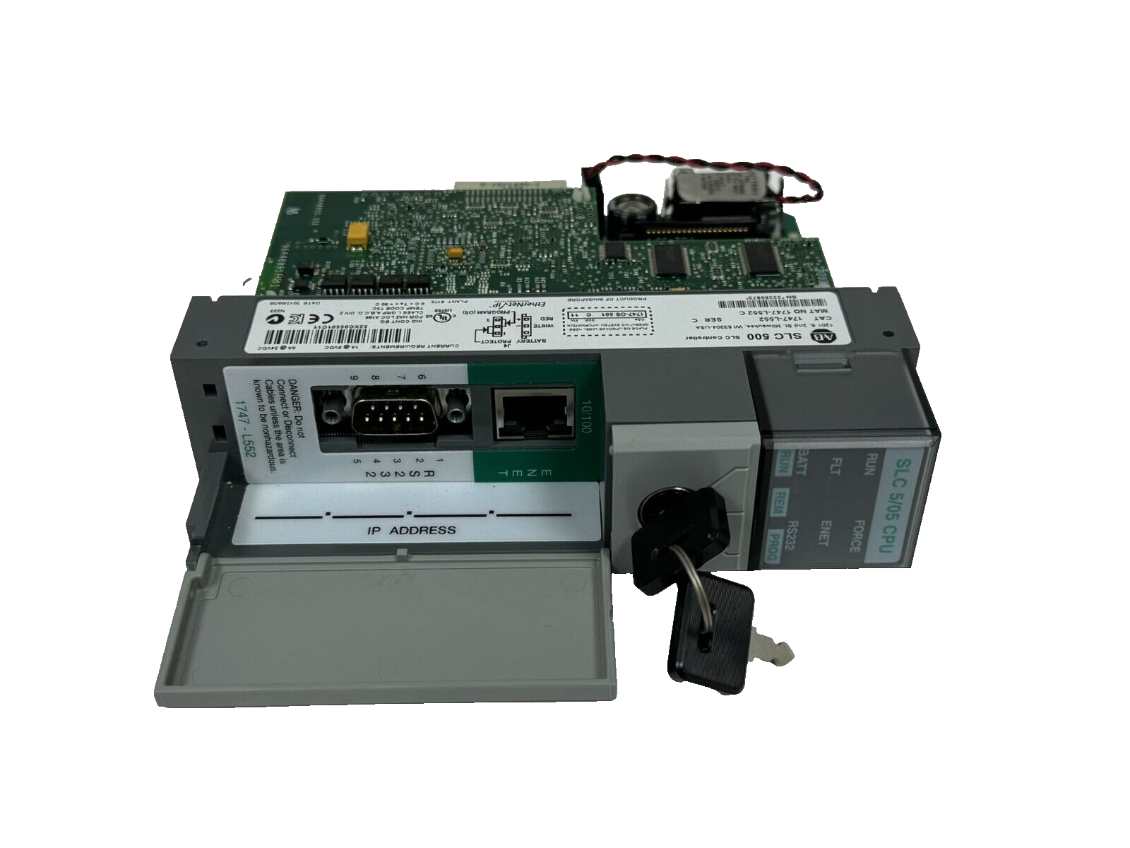 USED ALLEN BRADLEY 1747-L552 PROCESSOR SER. C 1747L552 - SB Industrial ...