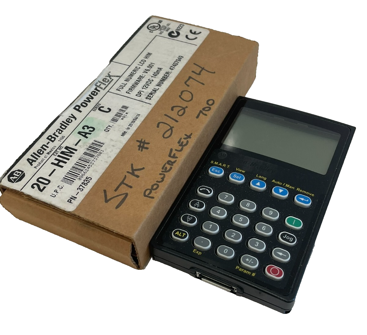 A / B 20-HIM-A3 OPERATOR INTERFACE SER.C FW: V6.001 20HIMA3 NEW ...