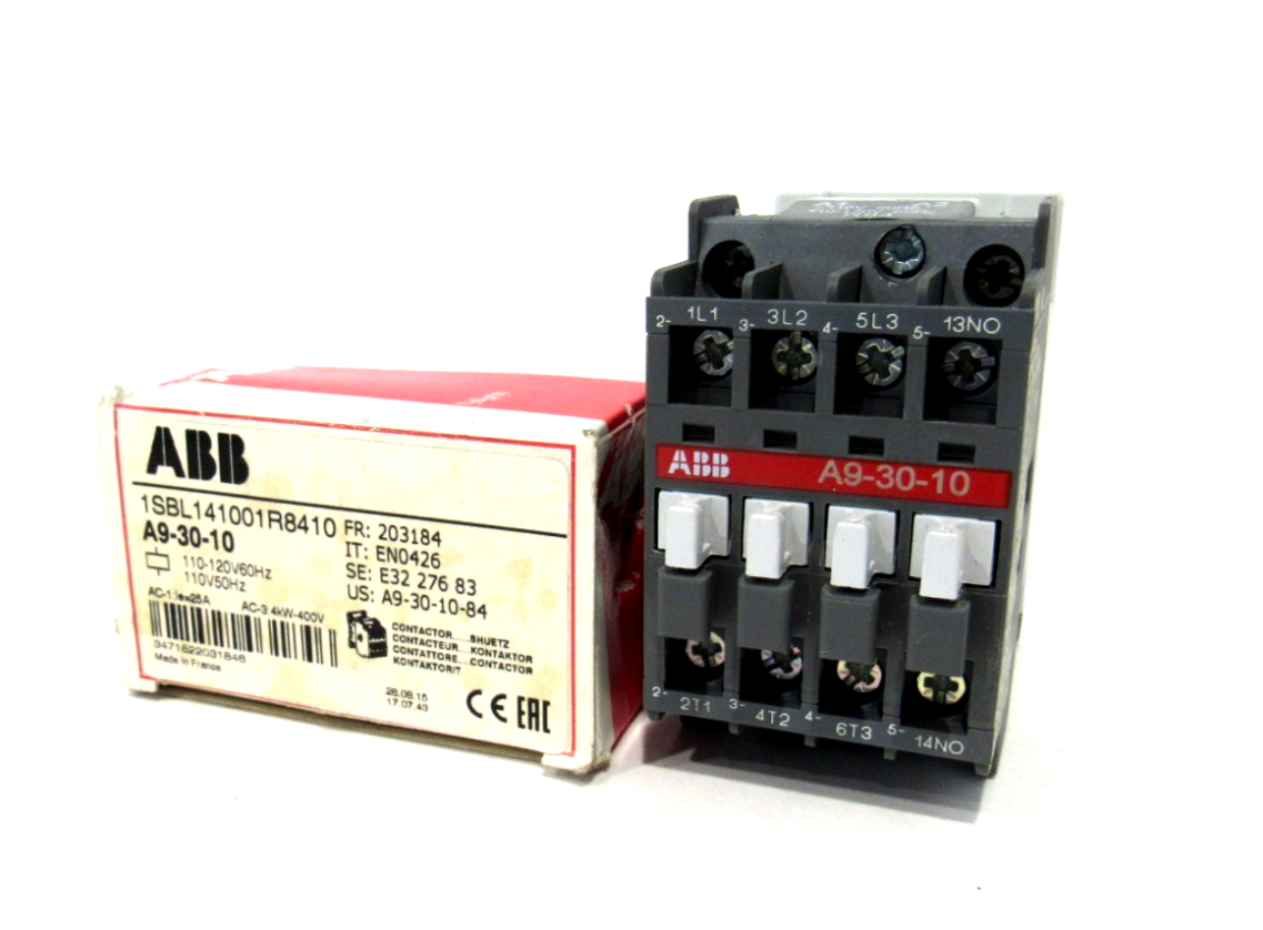 NEW ABB A9-30-10 CONTACTOR A93010 - SB Industrial Supply, Inc.