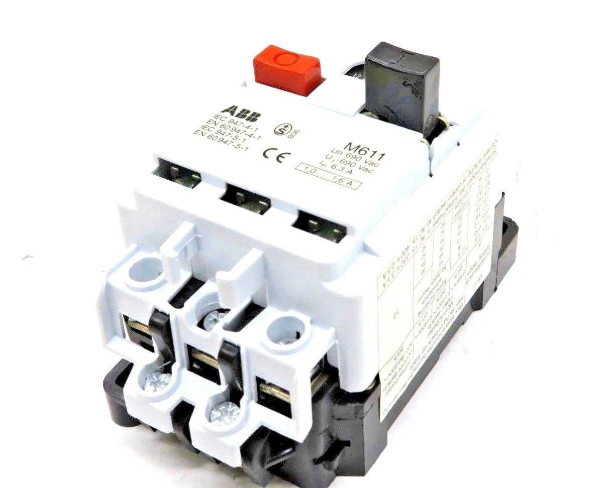 NEW ABB M611 MANUAL MOTOR STARTER 690V - SB Industrial Supply, Inc.