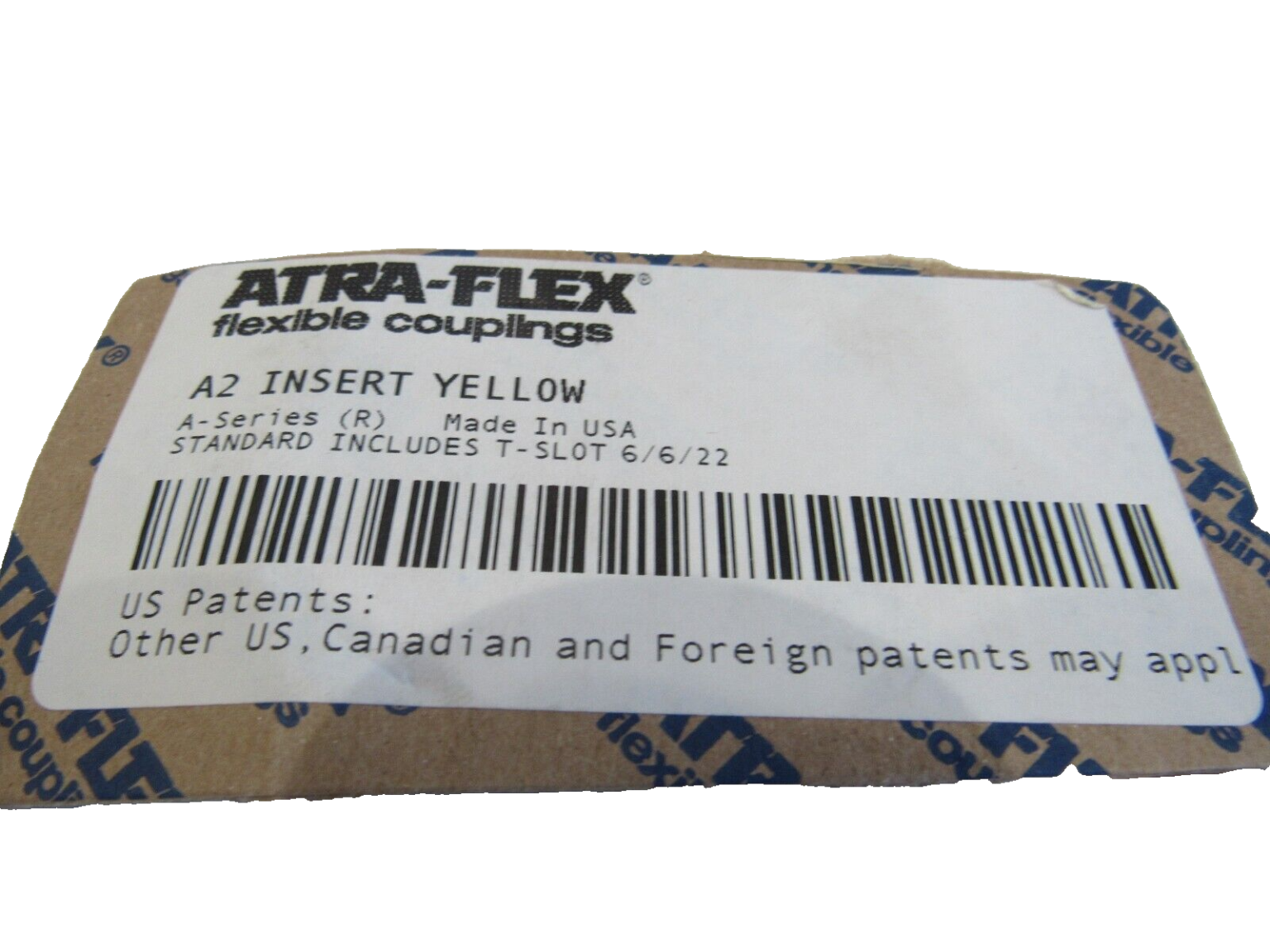 NEW ATRA-FLEX A2 RUBBER INSERT A-SERIES - SB Industrial Supply, Inc.