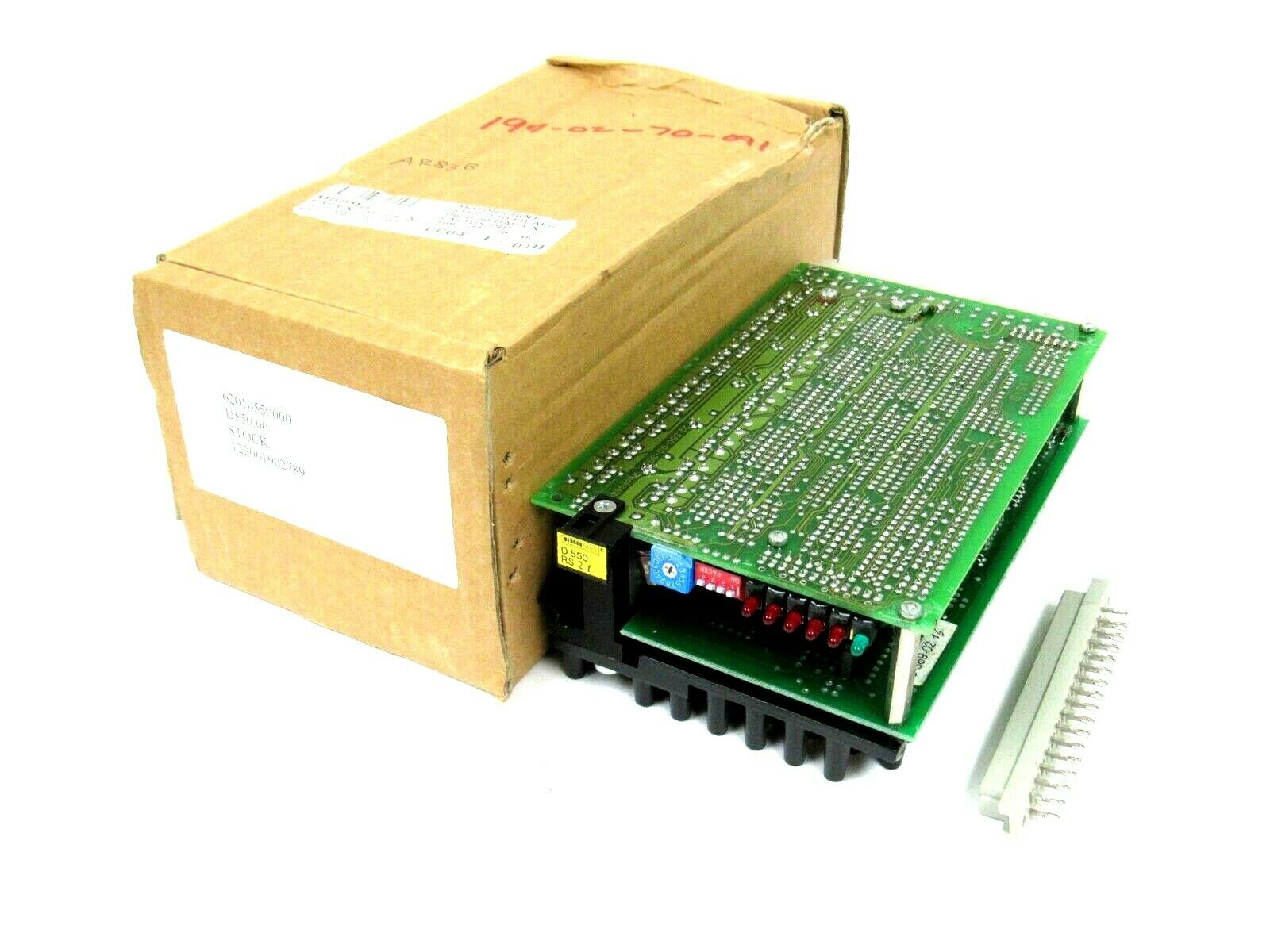 NEW BERGER LAHR D550.00 MOTOR DRIVE D550-RS21 D55000 - SB Industrial ...