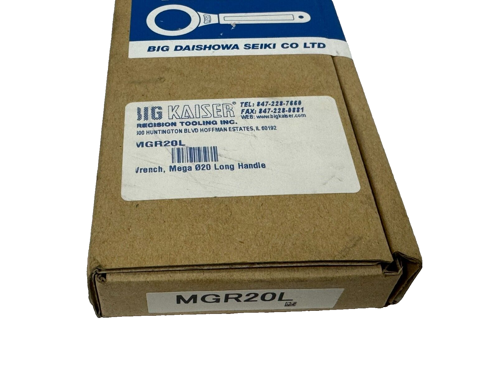 NEW BIG DAISHOWA MGR20L COLLET CHUCK MEGA WRENCH LONG HANDLE 969.447 ...