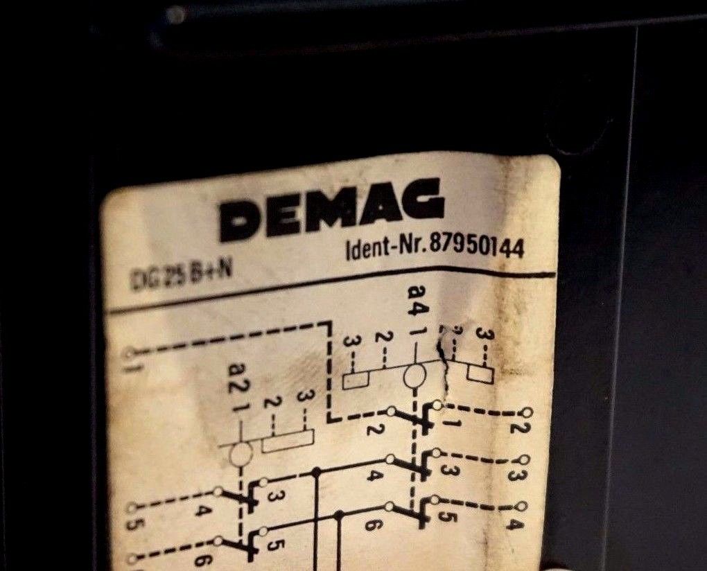 NEW DEMAG 87950144 CONTACTOR - SB Industrial Supply, Inc.
