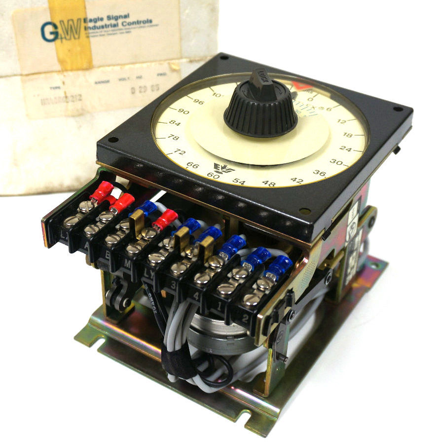 NEW EAGLE SIGNAL HA48A6B212 ELECTRIC RESET TIMER 120V, 60HZ - SB ...