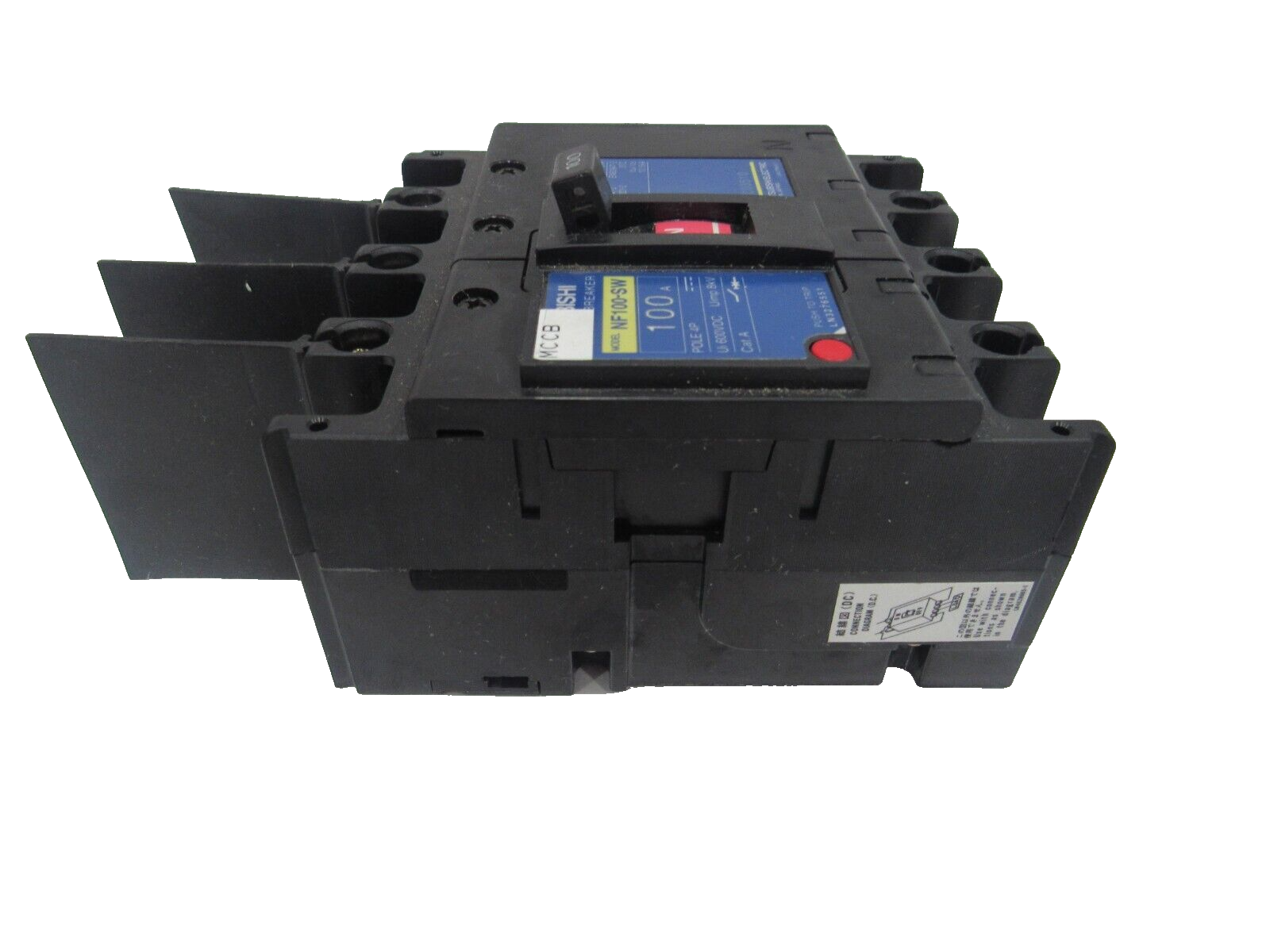 NEW MITSUBISHI NF100-SW CIRCUIT BREAKER 100A 4POLE NF100SW - SB ...