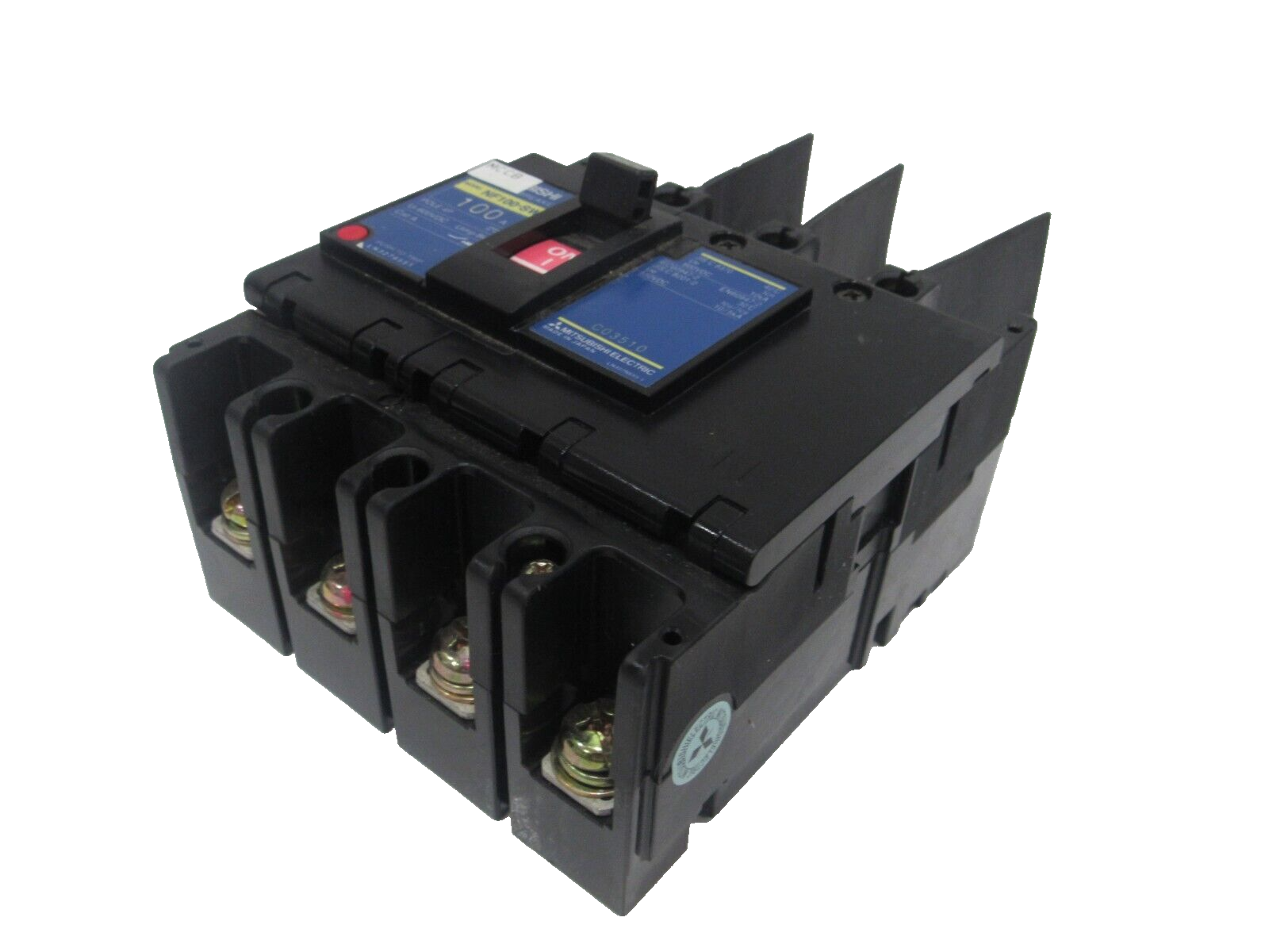 NEW MITSUBISHI NF100-SW CIRCUIT BREAKER 100A 4POLE NF100SW - SB ...