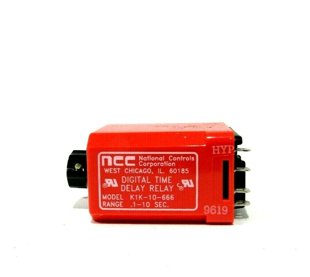 NEW NATION CONTROLS CORPORATION K1K-10-666 TIME DELAY RELAY K1K10666 ...