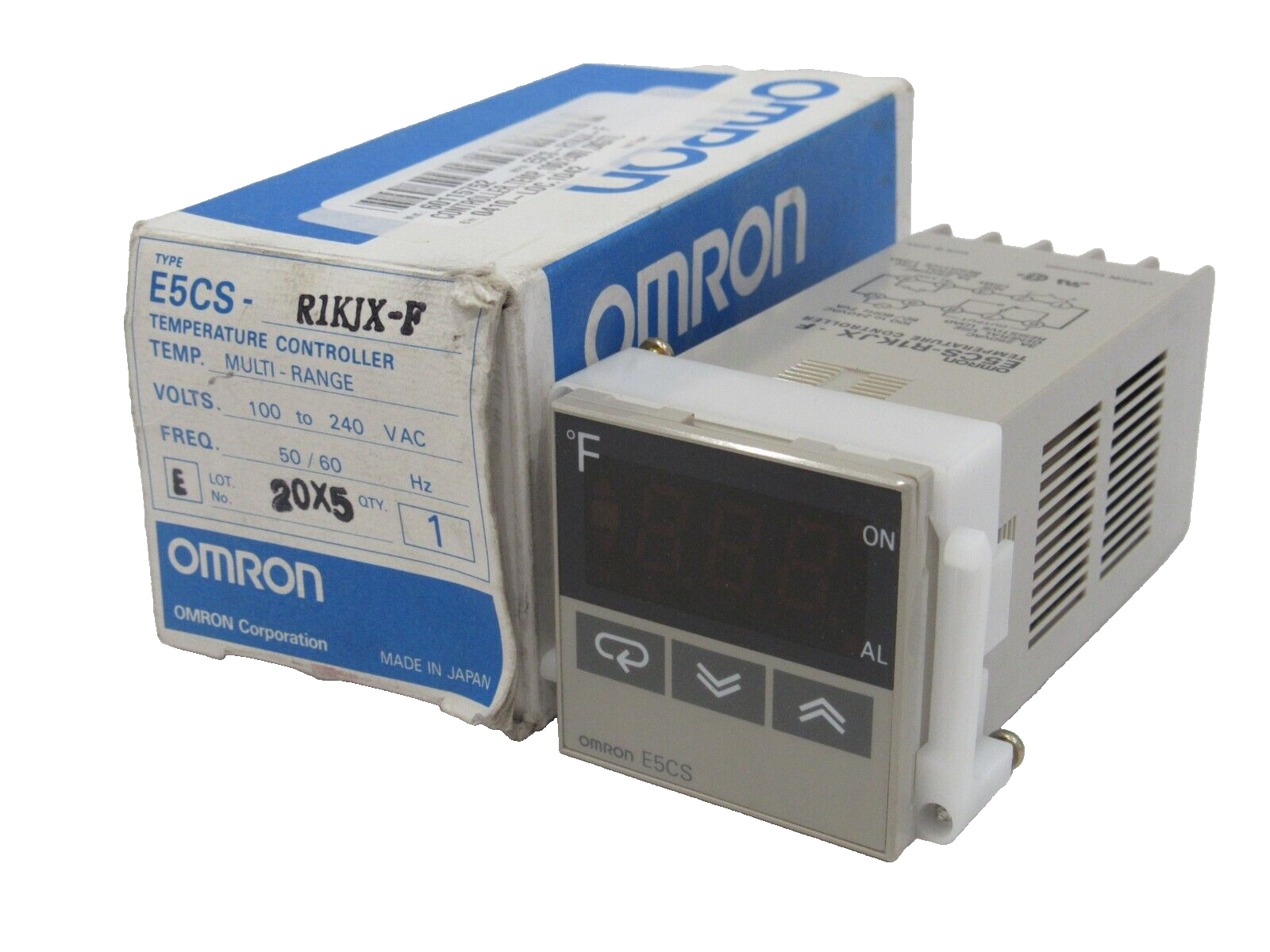 NEW OMRON E5CS-R1KJX-F TEMPERATURE CONTROLLER E5CSR1KJXF - SB ...