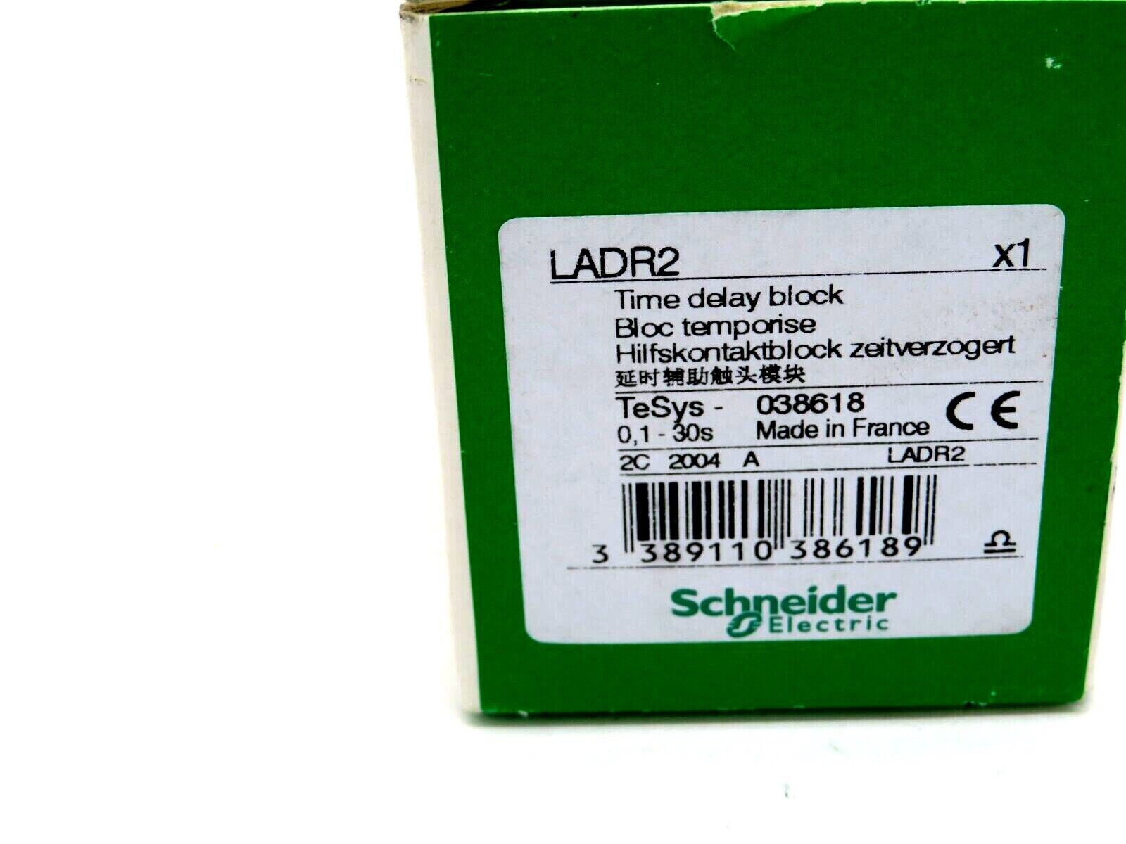 NEW SCHNEIDER ELECTRIC LADR2 TIME DELAY BLOCK - SB Industrial Supply, Inc.
