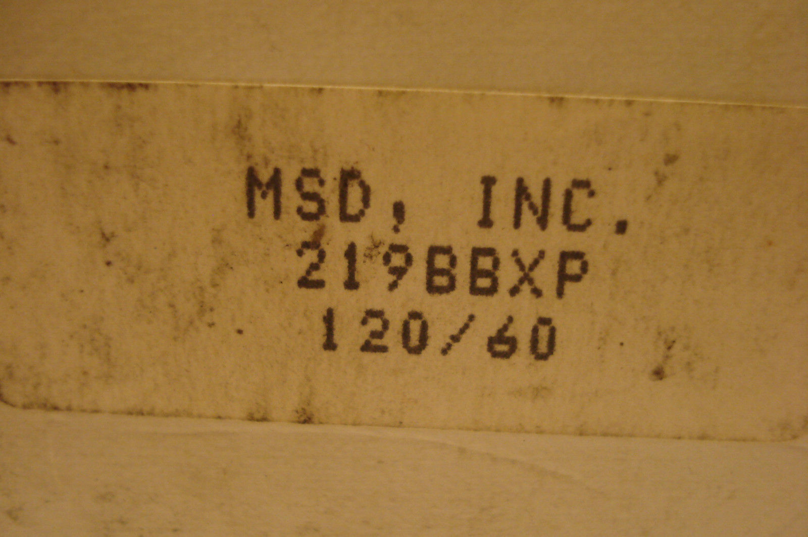 NEW STRUTHERS DUNN 219BBXP - SB Industrial Supply, Inc.