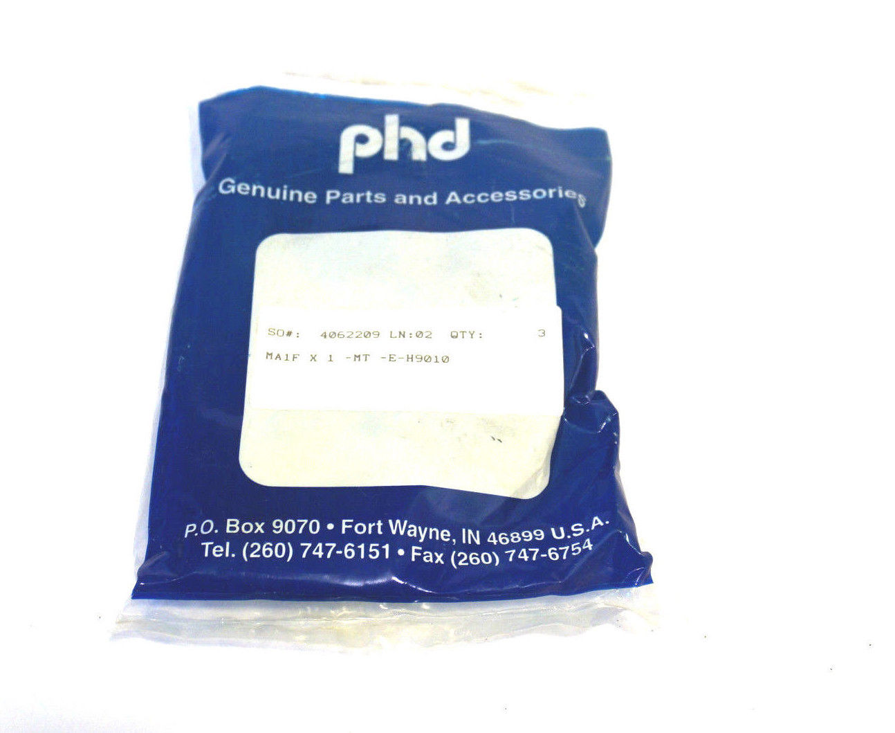 3 NEW PHD INC MA1F-X-1-MT-E-H9010 KIT MA1FX1MTEH9010 - SB Industrial ...