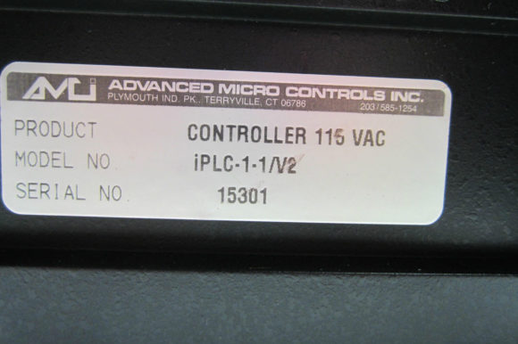 ADVANCED MICRO CONTROLS IPLC-1-1/V2 STAND ALONE CONTROLLER IPLC11V2 ...