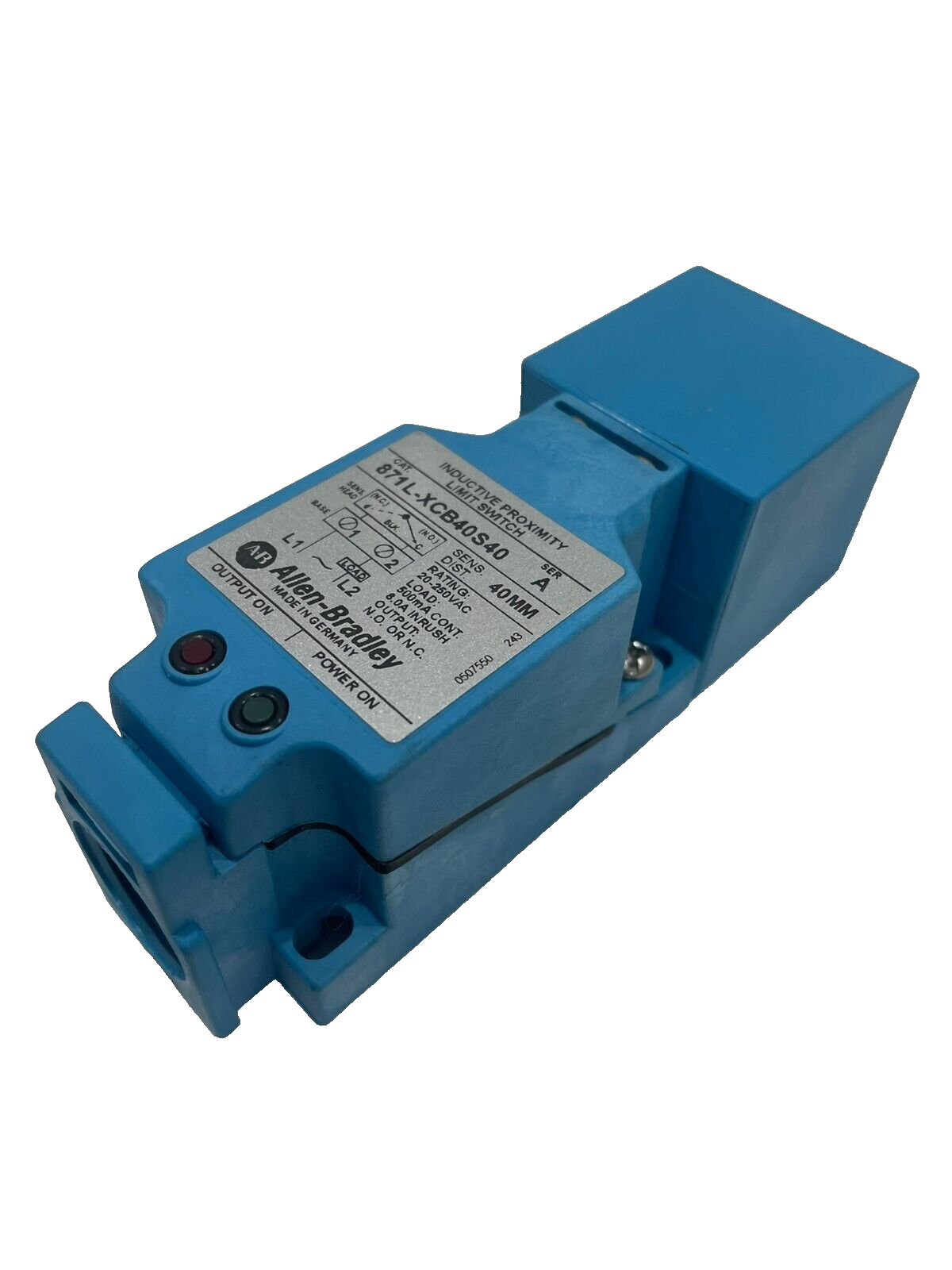 ALLEN BRADLEY 871L-XCB40S40 LIMIT SWITCH SERIES A 871LXCB40S40 NEW ...