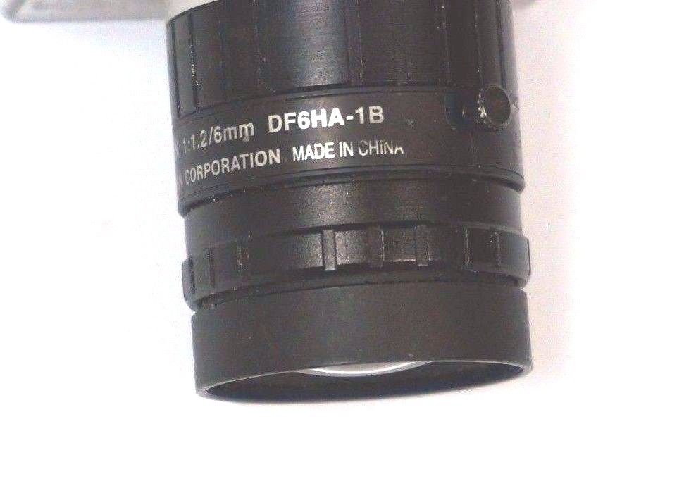 DVT MACHINE VISION 510M CAMERA W/ RING LIGHT AND FUJINON DF6HA-1B LENS ...