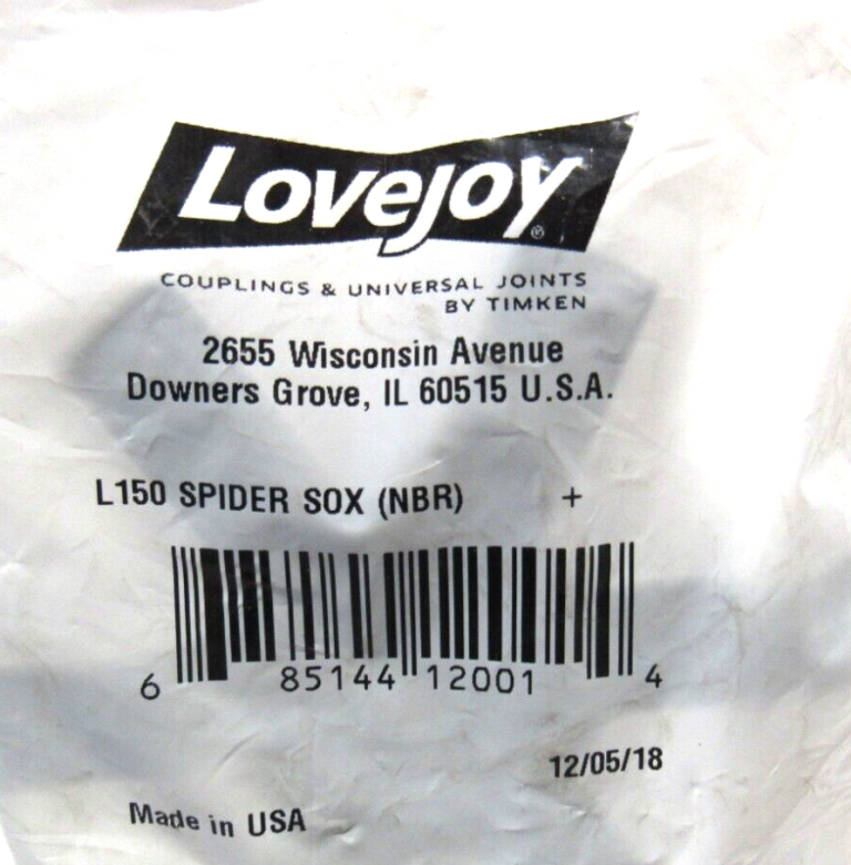 LOT OF 2 NEW LOVEJOY L150 SPIDER SOX - SB Industrial Supply, Inc.